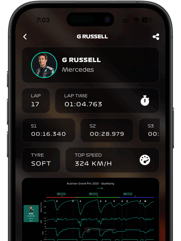 Your gateway to Formula 1 live timing data - Formula Live Pulse